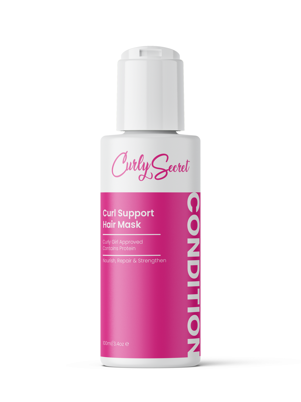 Curl Support Hair Mask - Natural hair care for waves, curls & coils ...