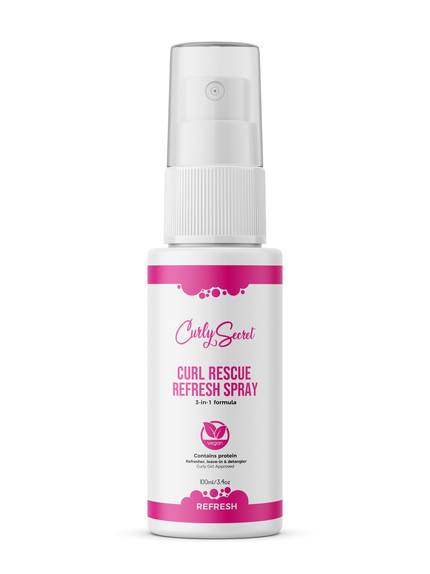 Curl Rescue Refresh Spray - For all hair types – Curly Secret