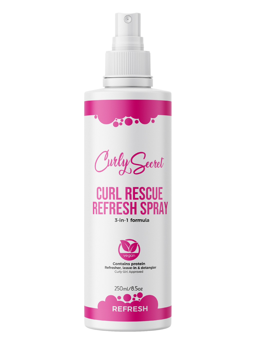 Curl Rescue Refresh Spray - For all hair types – Curly Secret