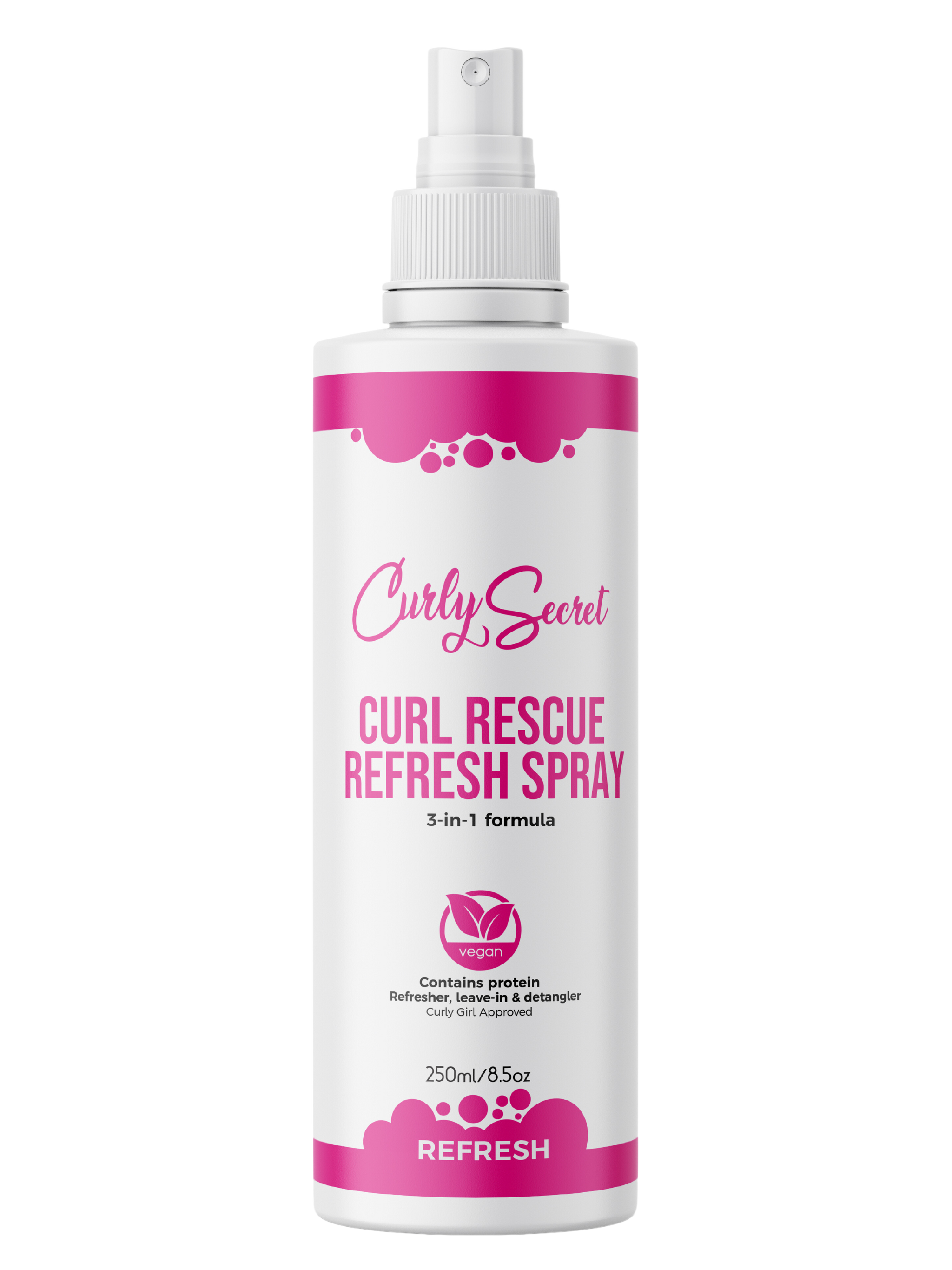 Curl Rescue Refresh Spray - For all hair types – Curly Secret